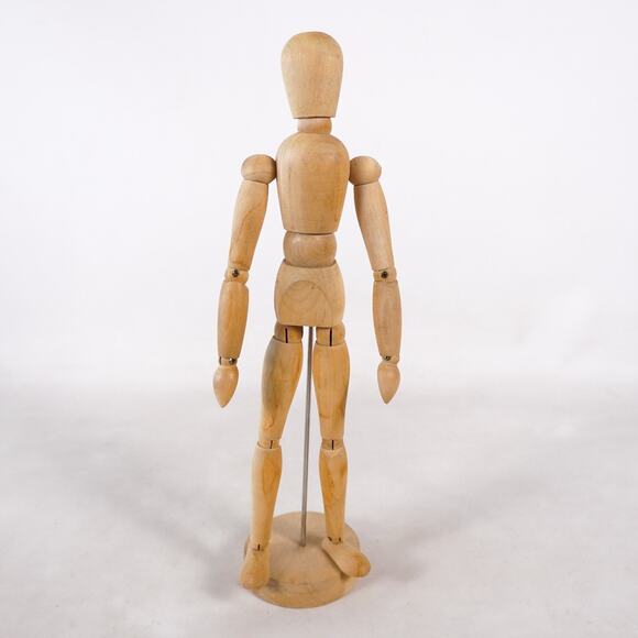 Accents | Wooden Posable Mannequin Artist Reference Figure Drawing ...